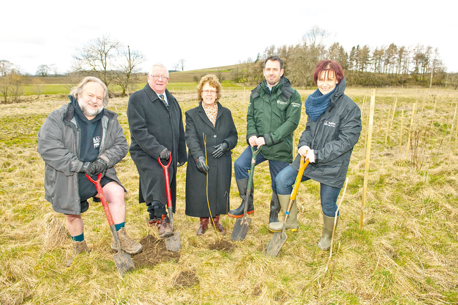 First Tree Planted As Part Of Natural Flood Management Pilot For River ...