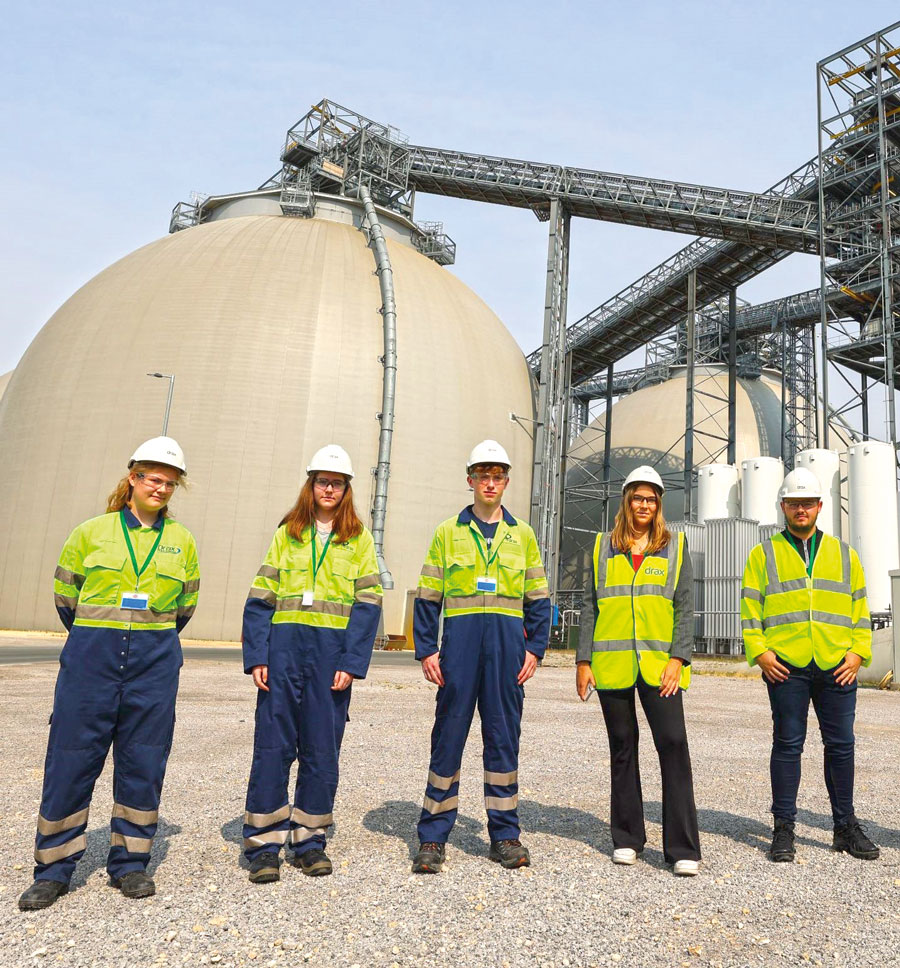 Drax Boosts Education And Skills With Work Experience Placements ...